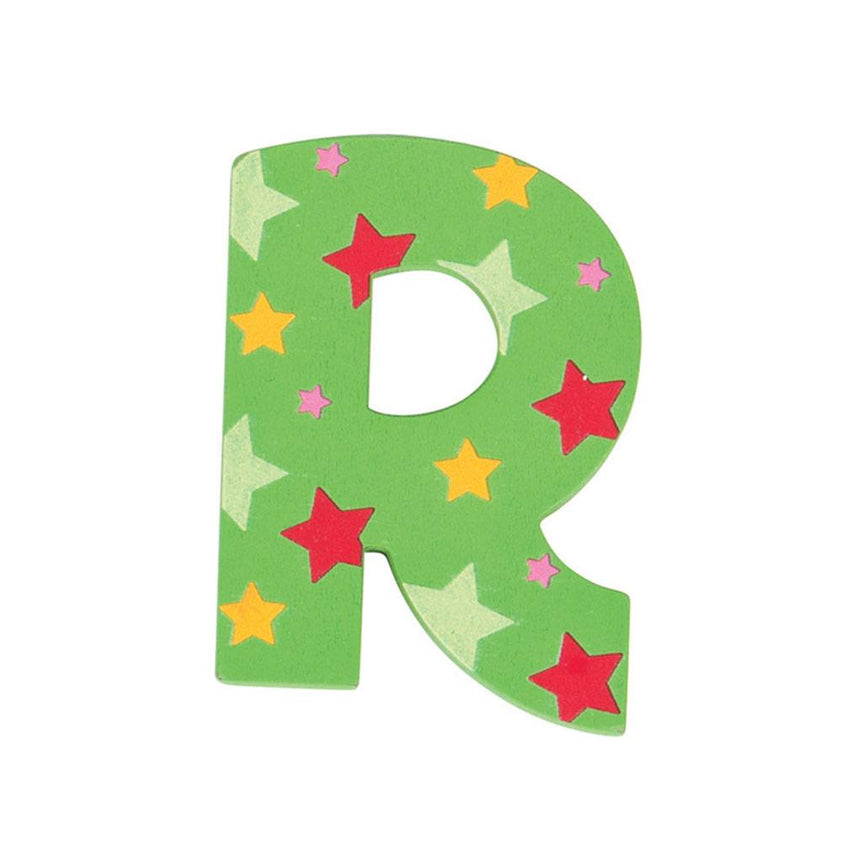 Star Letter R | Decorative Wooden Letters | Bigjigs Toys