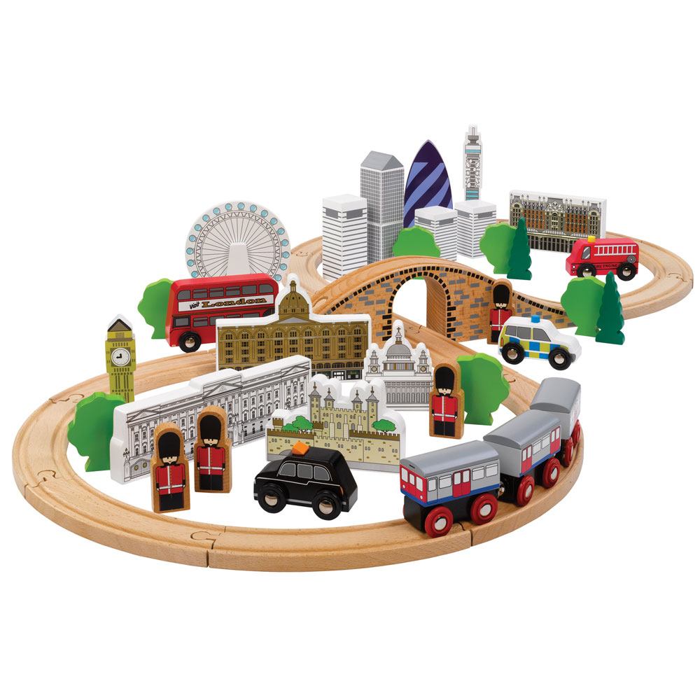 City of London Train Set | Train Sets | Bigjigs Toys