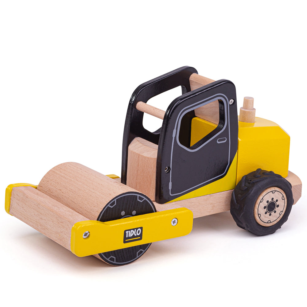 Road Roller Toy | Construction Toys | Bigjigs Toys